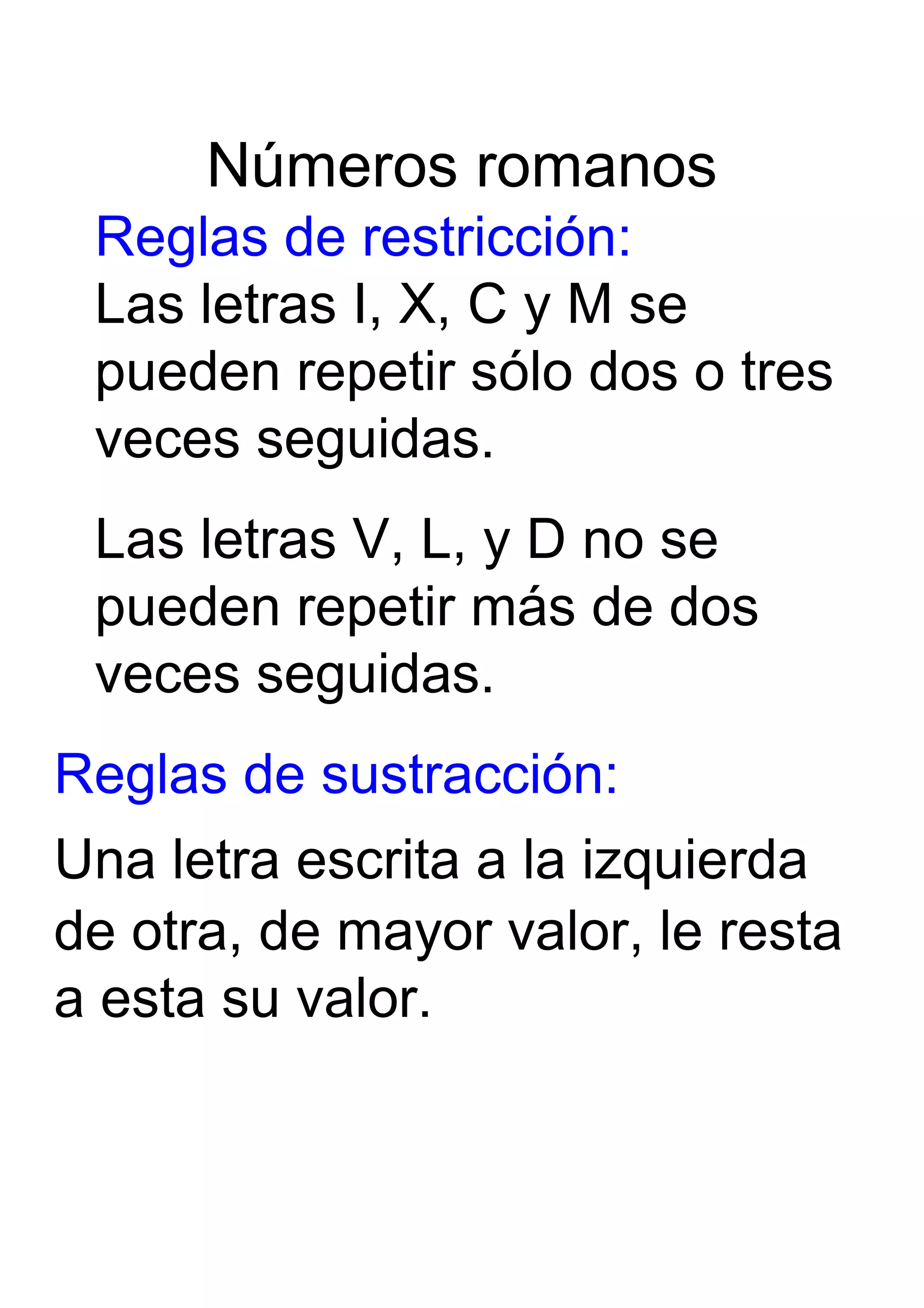 El Sistema De NumeracióN Decimal Y Numeros Romanos | PDF