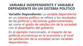 EL SISTEMA POLITICO - DEFINICION, IMPUT, PROCESO, OUPUT ...