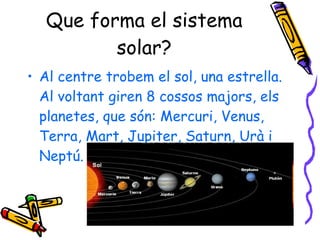 El sistema solar | PPT