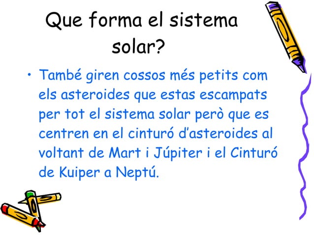 El sistema solar | PPT