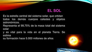 El sistema solar | PPTX