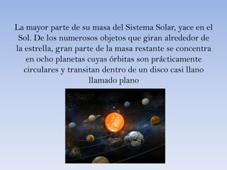 El sistema solar camila | PPTX