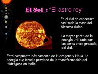 El sistema solar y los planetas (7 básico) | PPT