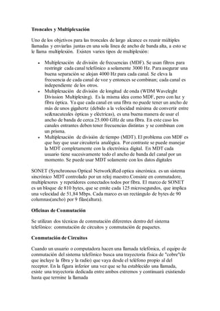 El sistema telefonico | DOCX