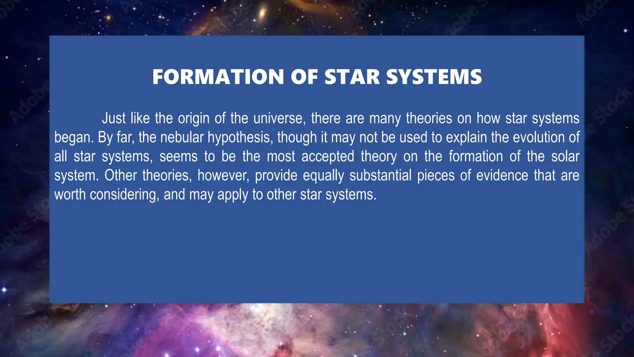 ELS_LESSON 1 Origin of the Universe Earth and Life Science | PPTX