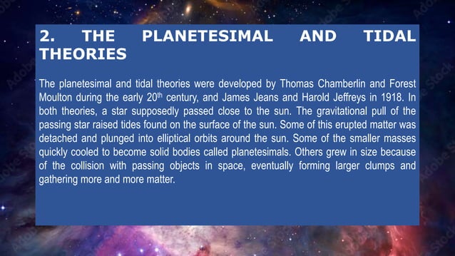 ELS_LESSON 1 Origin of the Universe Earth and Life Science | PPTX | Space and Astronomy | Science