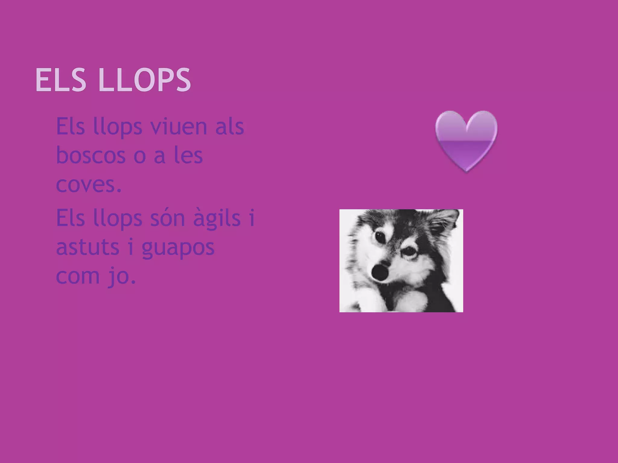 Els llops by Dana | PPTX