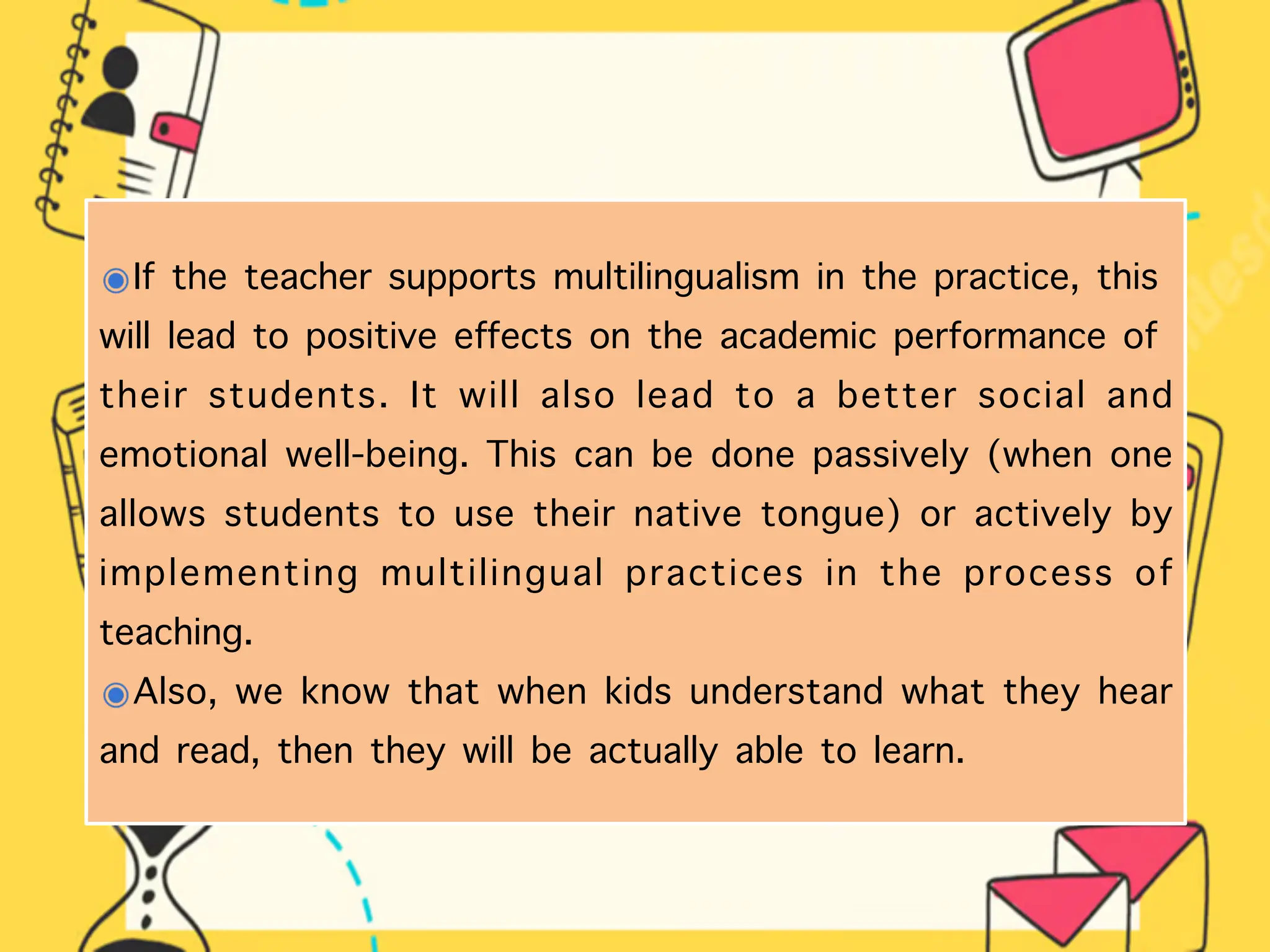 Multilingualism In The Classroom Elsm 105 Ppt Free Download