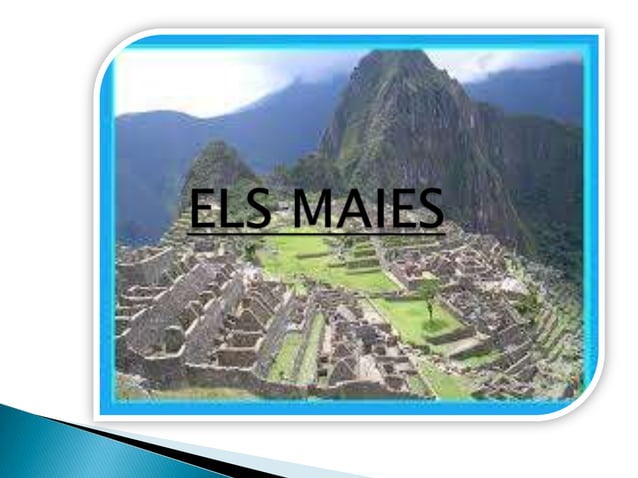 Els maies | PPTX