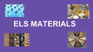 Els materials (1) | PPT
