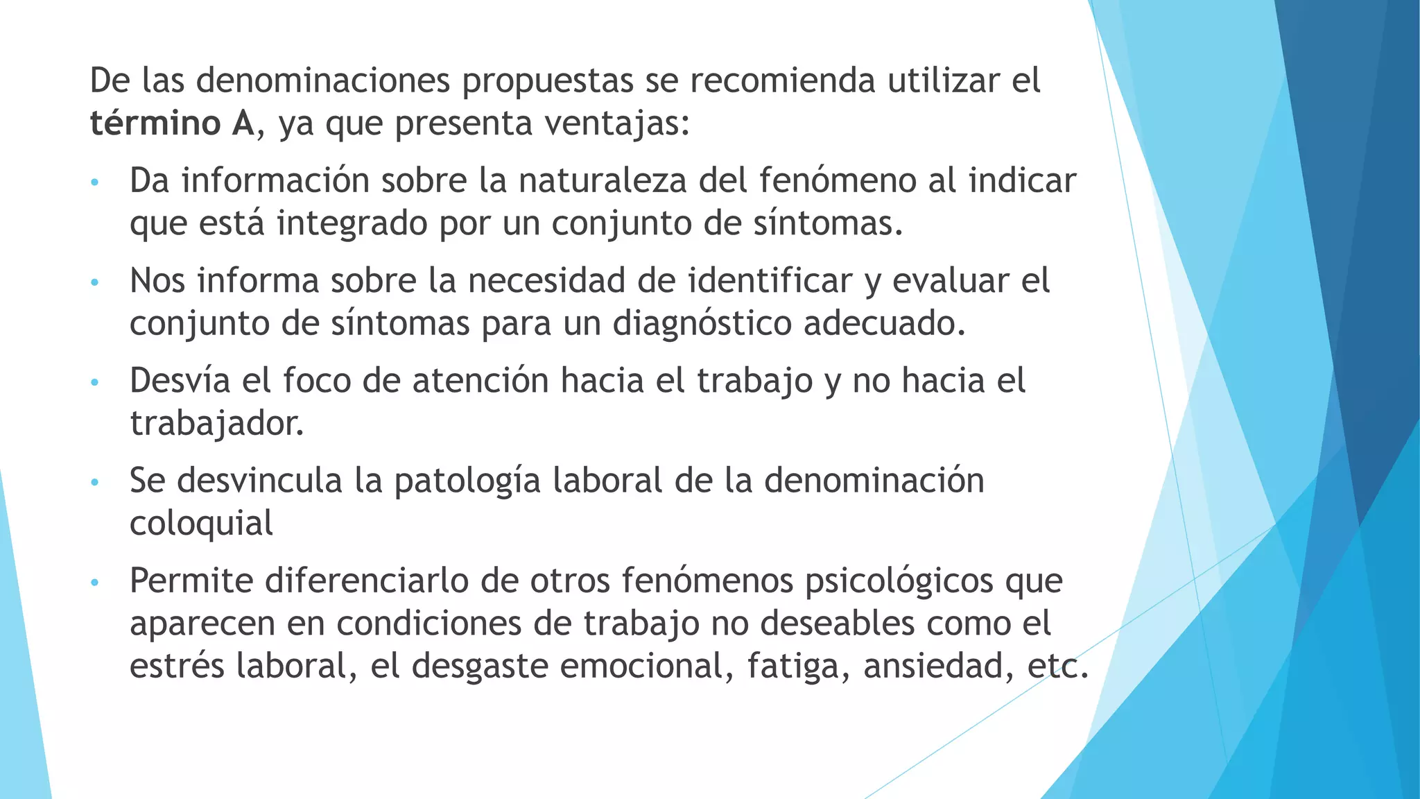 El síndrome de burnout en profesionales de enfermería | PPTX ...