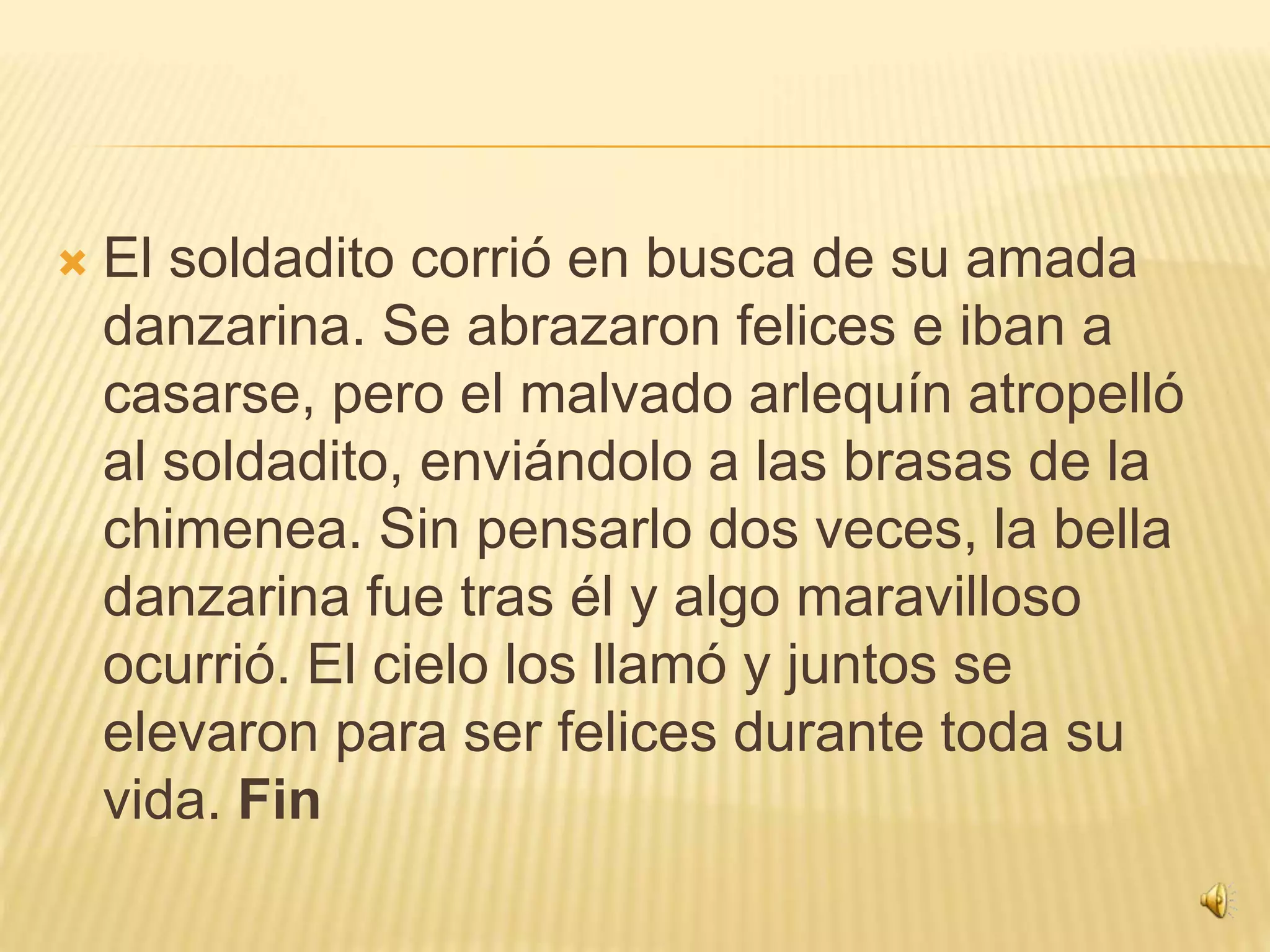 El soldadito de plomo | PPT