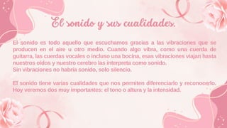 EL SONISO Y SUS CUALIDADES.pdfaggsfssgdhw | PDF
