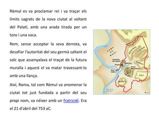 La llegenda de Ròmul i Rem | PPTX