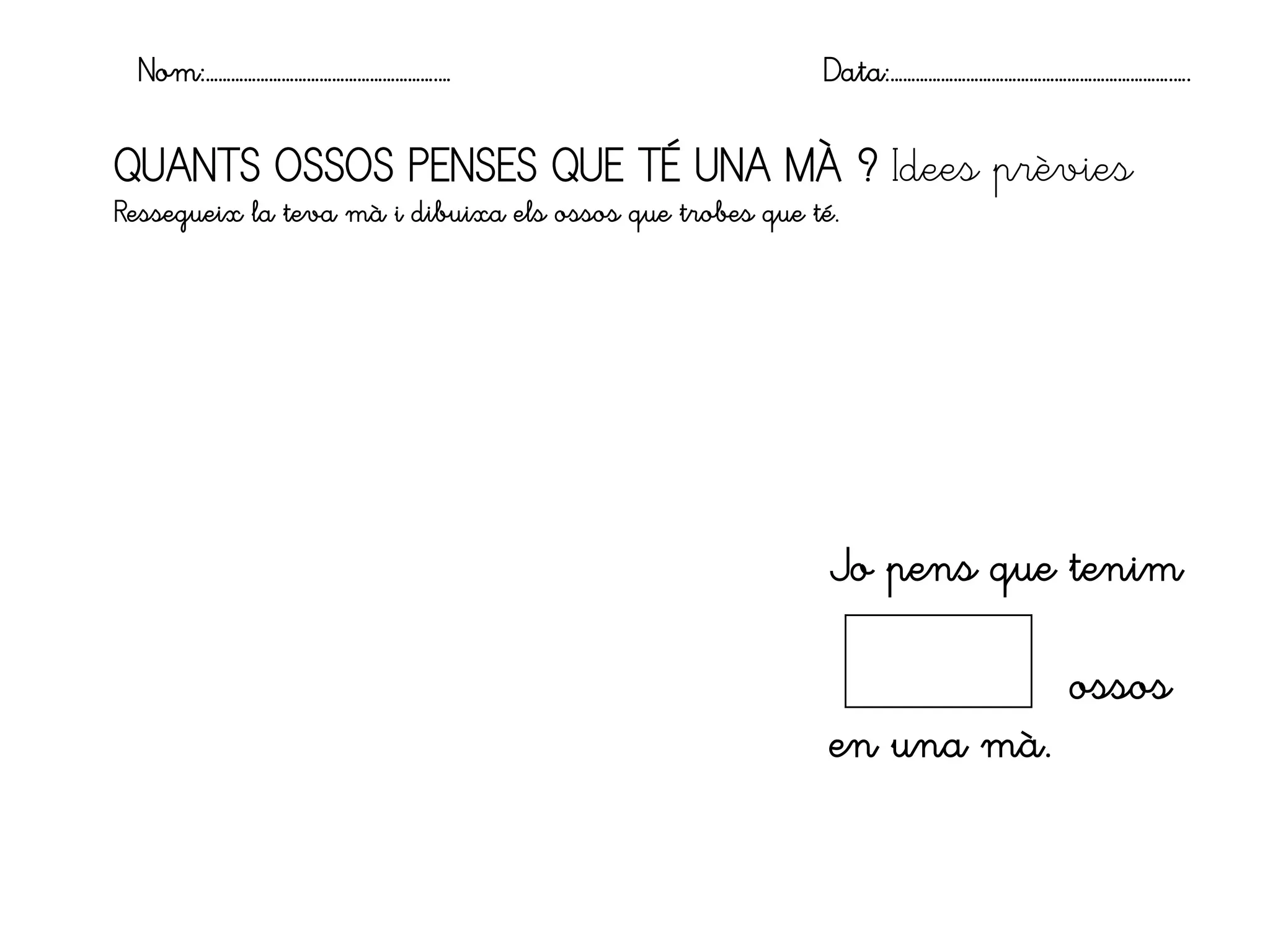 Els ossos de la ma | PDF