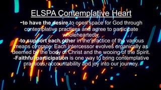 EL Shaddai Prayer Altar Contemplative Prayer | PPT