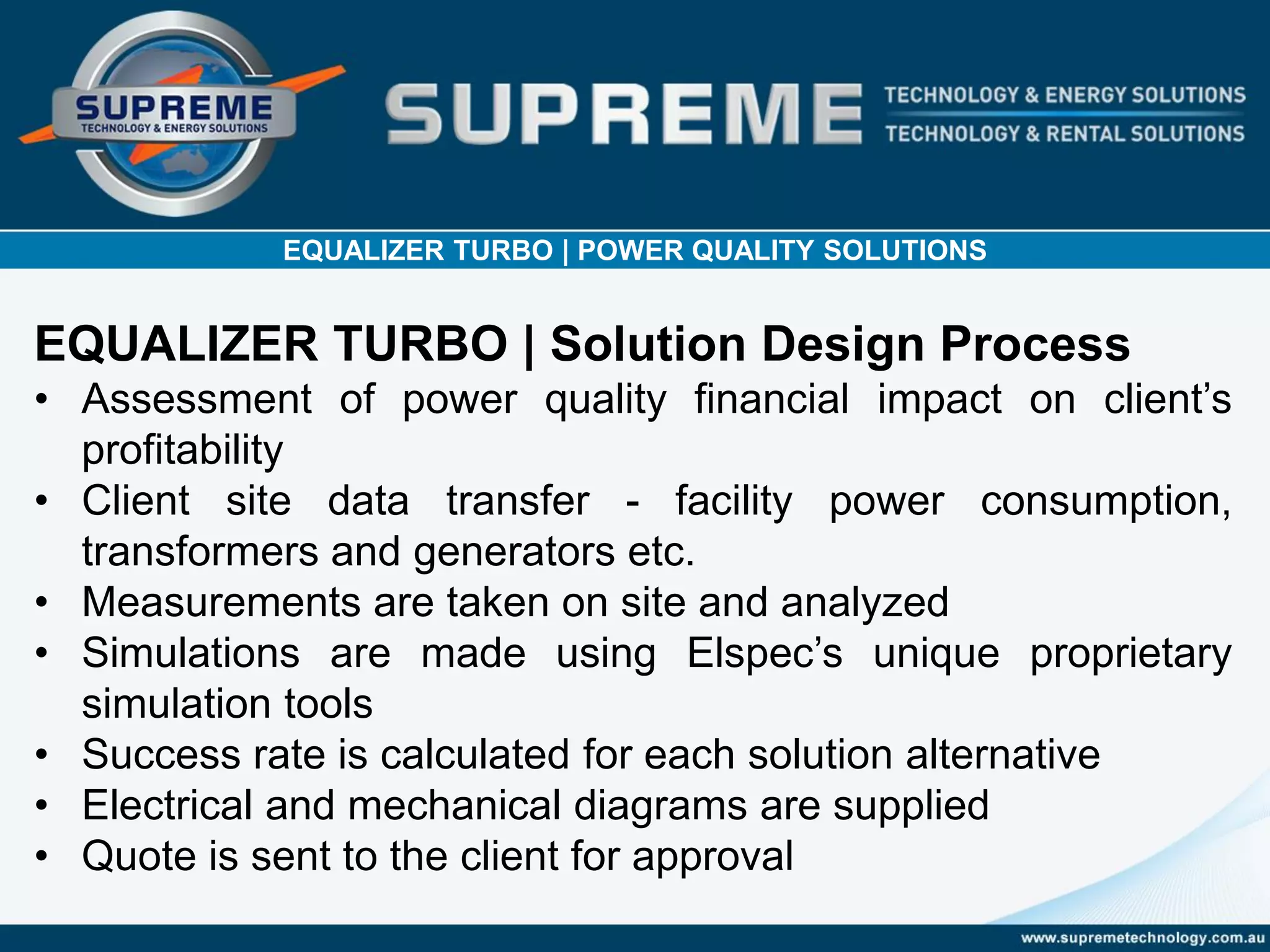 Elspec equalizer turbo_datasheet | PPT