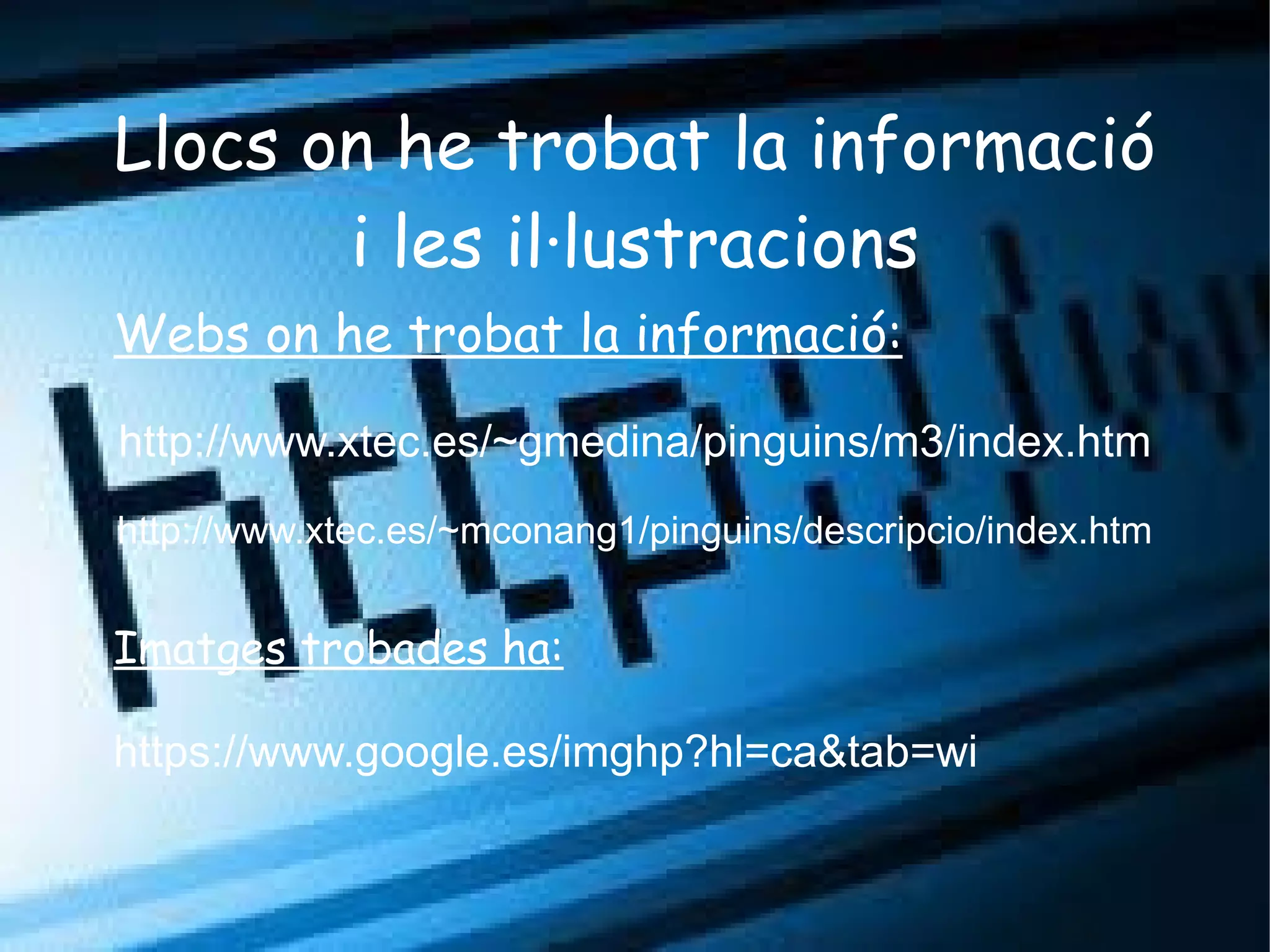 Els pinguins carla amigo | ODP