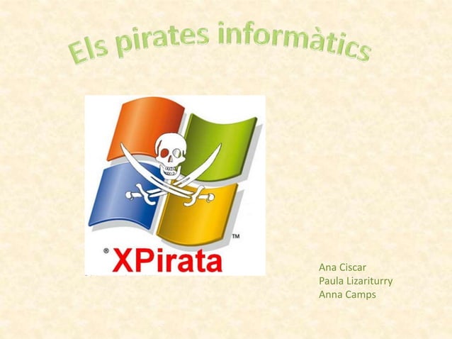 Els pirates informatics | PPTX