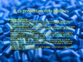 Els plastics | PPT