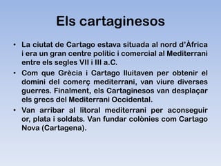 Els primers colonitzadors | PPT