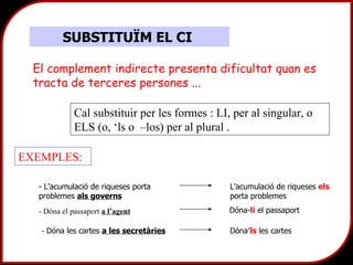 Els pronoms febles | PPT