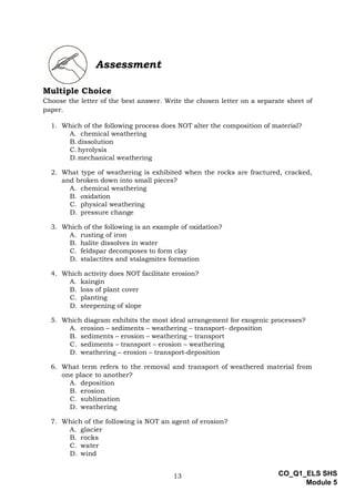 Earth and Life Science_Q1_Module 5_Exogenic Processes.pdf