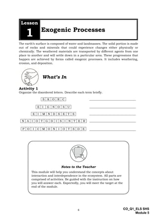 Earth and Life Science_Q1_Module 5_Exogenic Processes.pdf