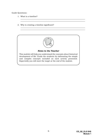 ELS_Q2_Module-1_Evolving-Concept-of-Life-Based-on-Emerging-Pieces-of ...