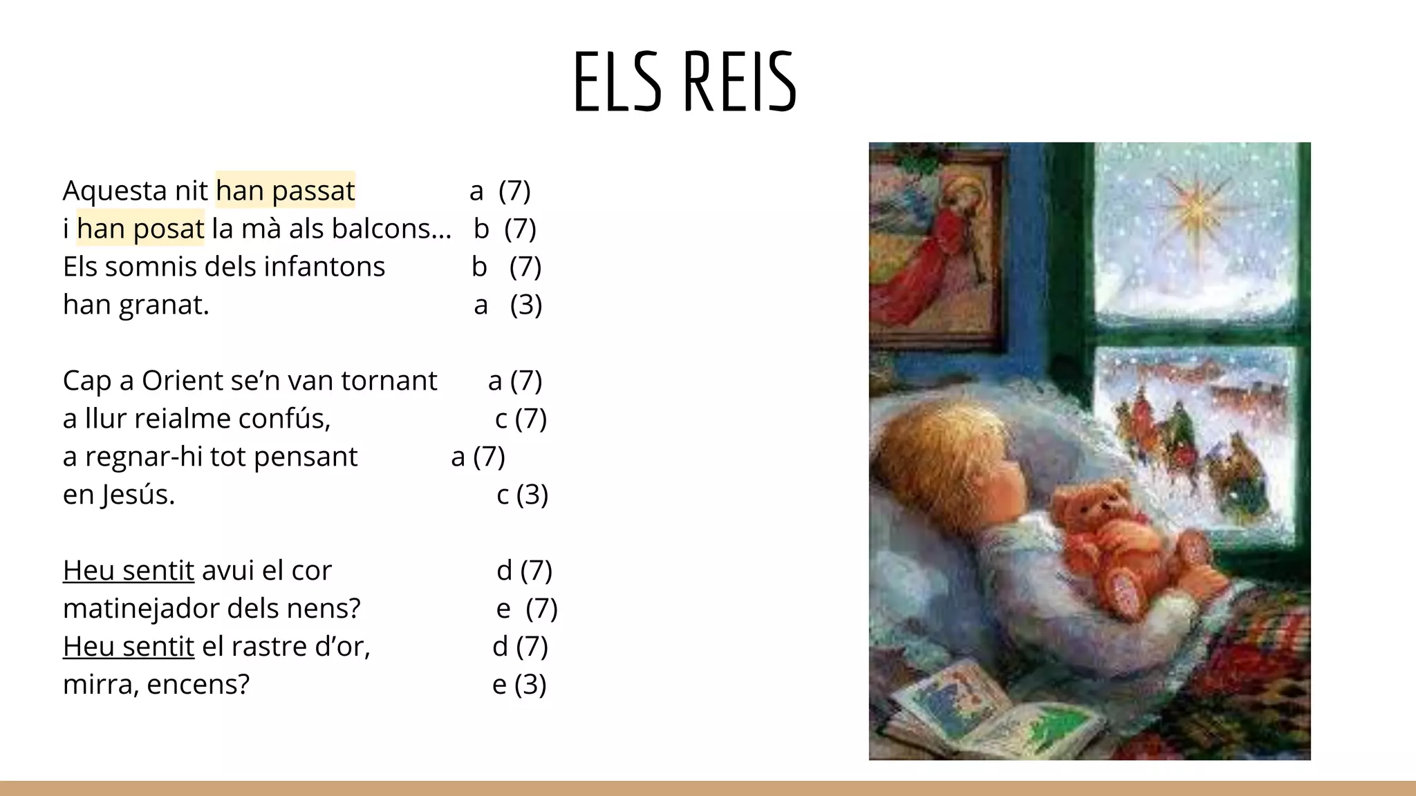 Els reis sol solet | PPT