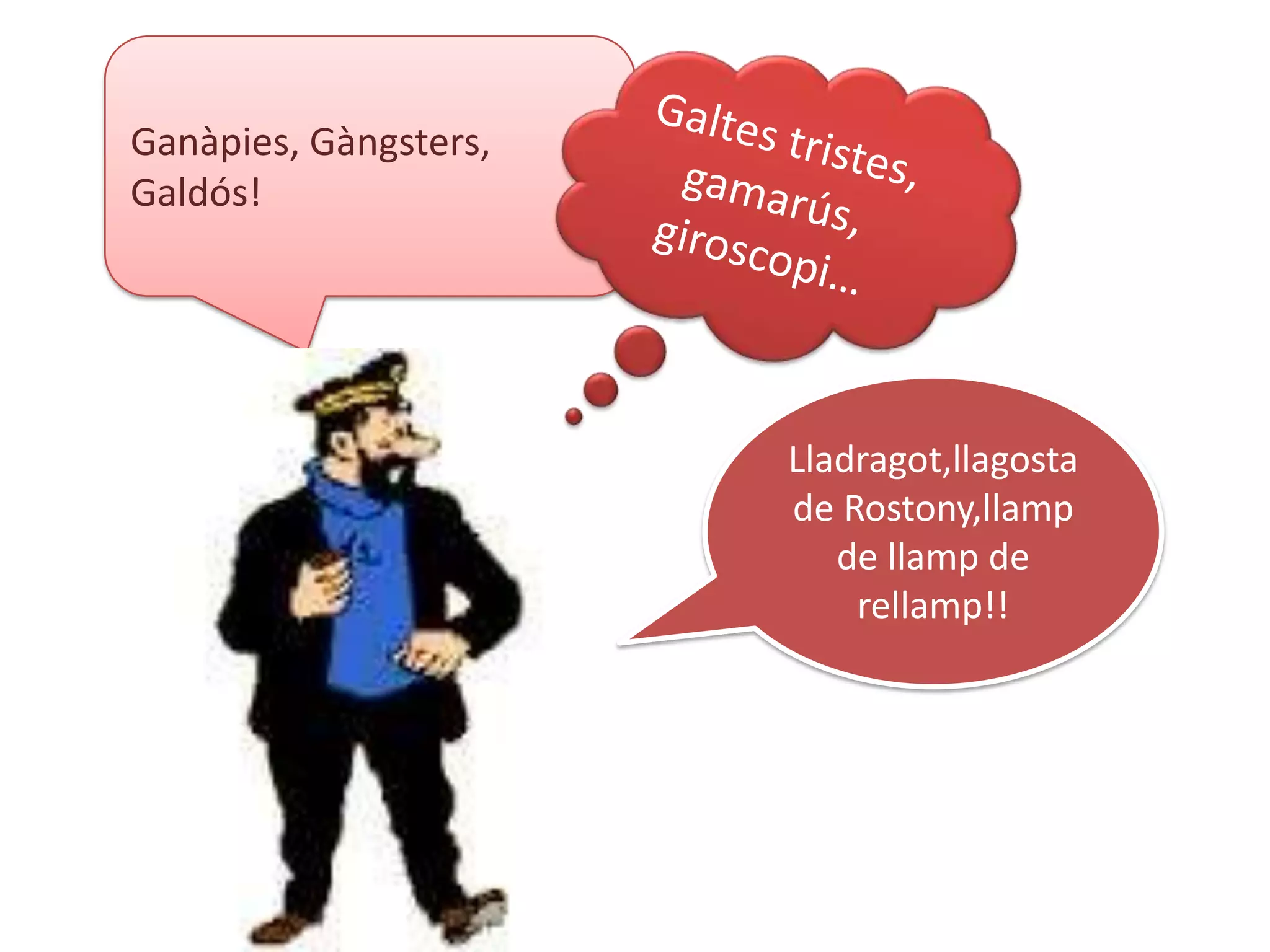 Els renecs del capità haddock | PPT