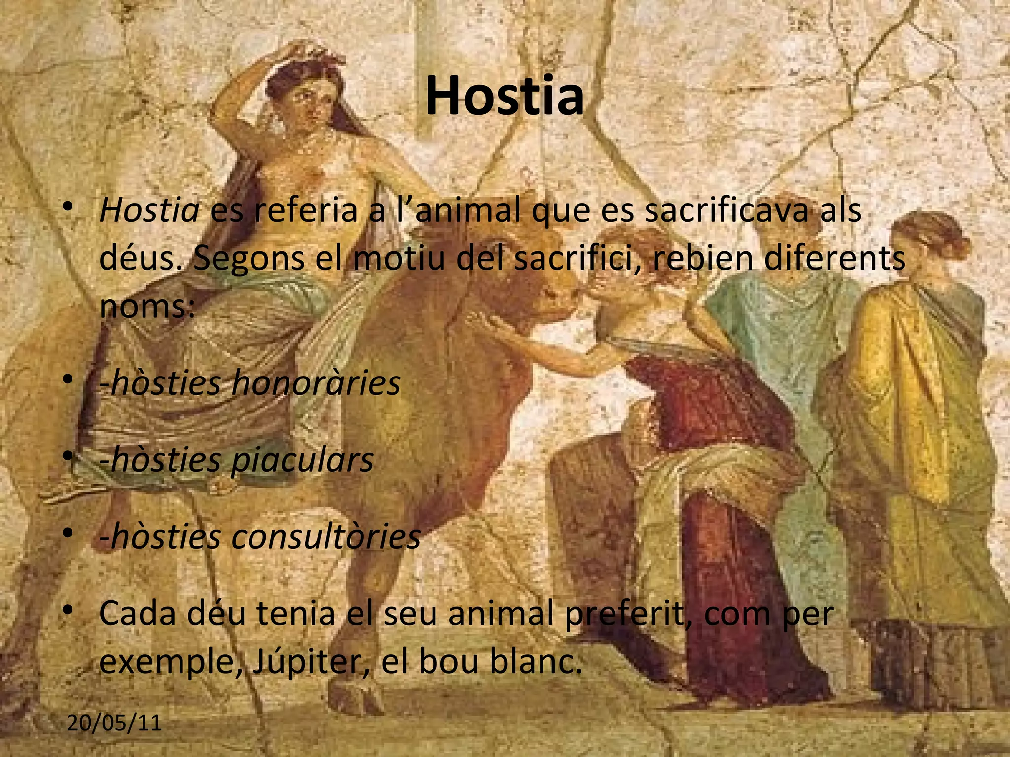 Els sacrificis corregit | PPT