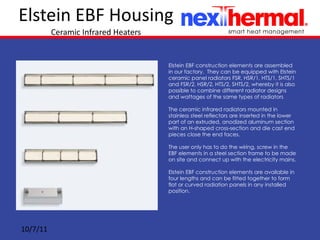 Elstein Ceramic Infrared Radiators | PPT