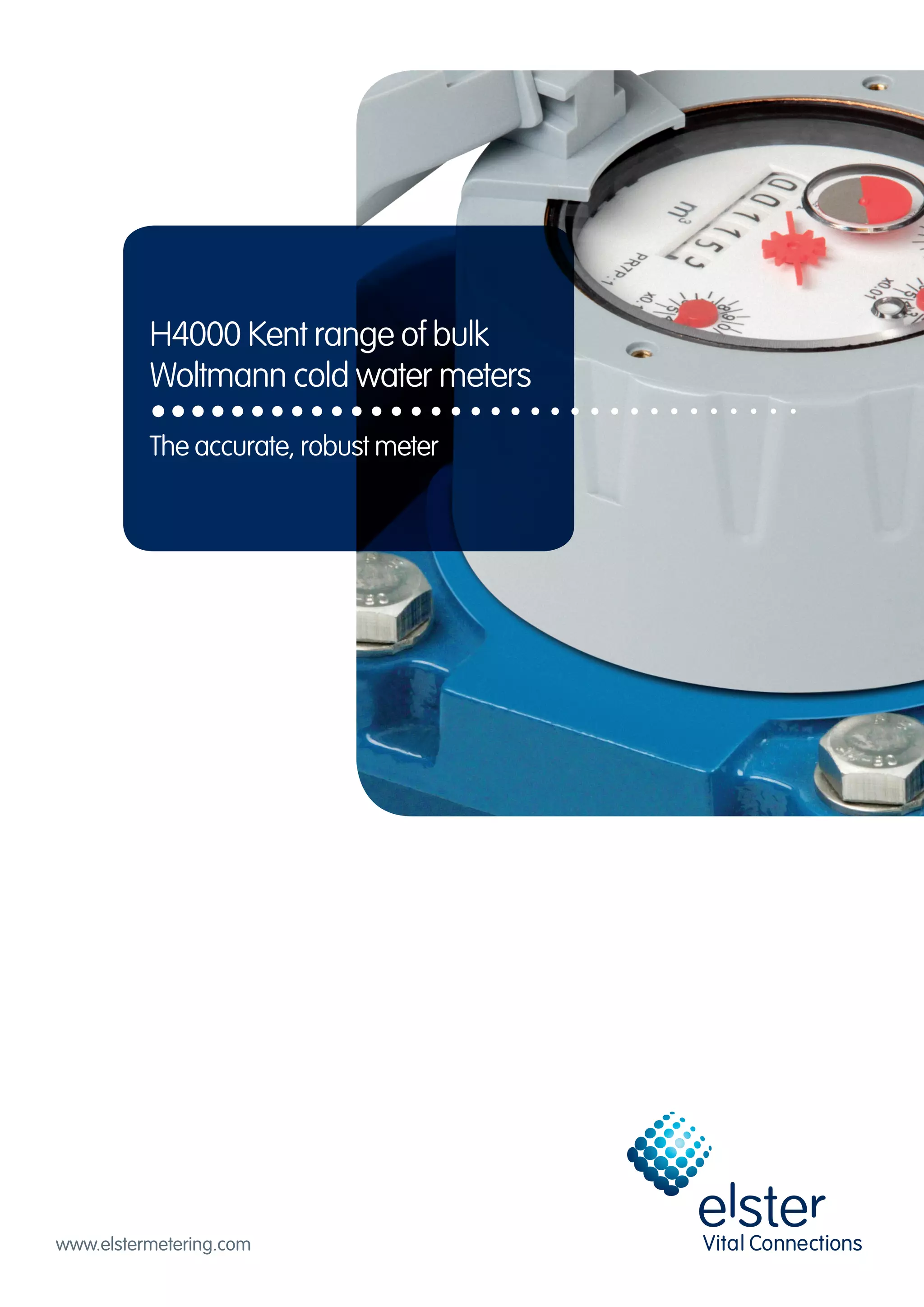 Elster H4000 Water Meter - Product Brochure | PDF