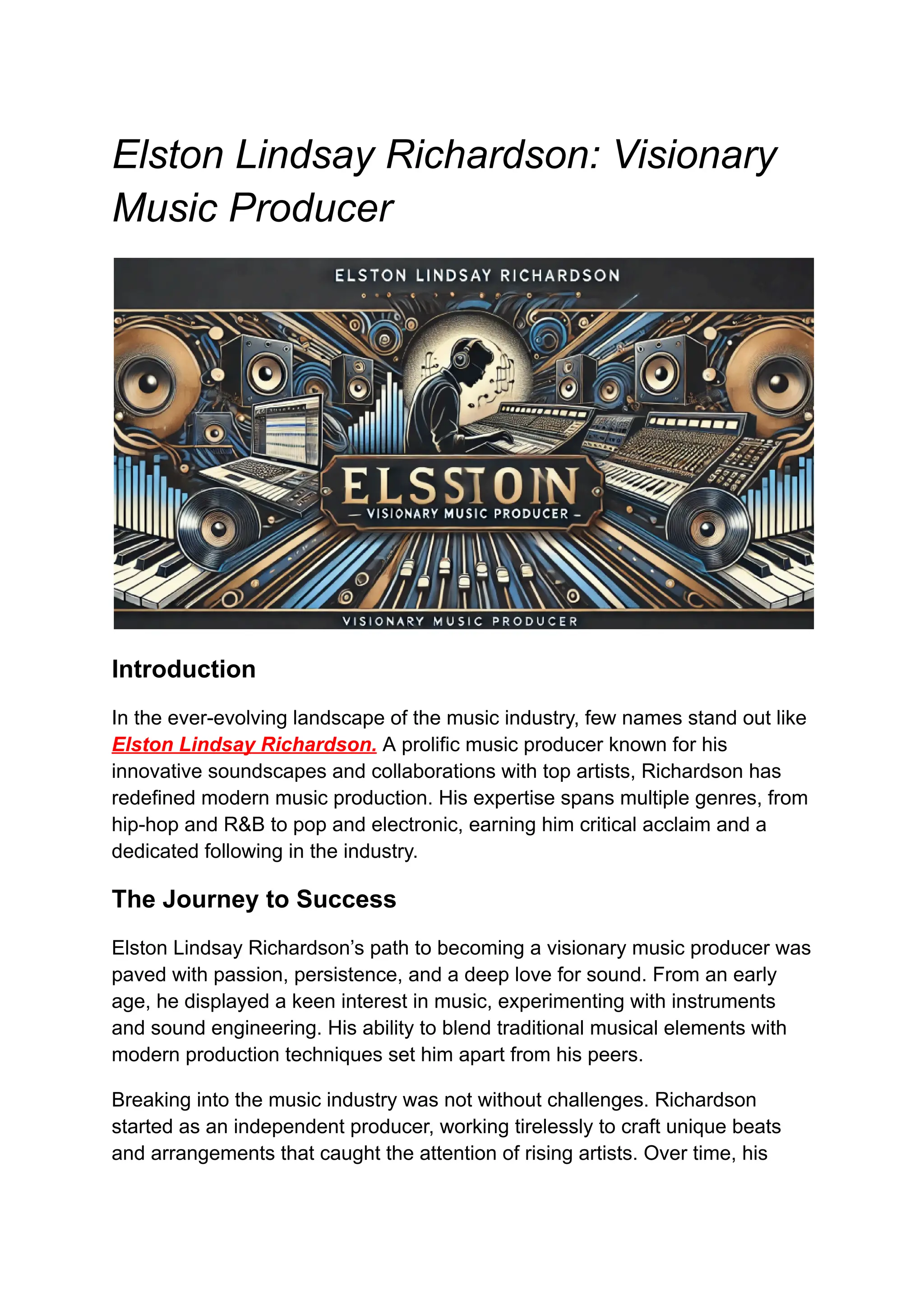 Elston Lindsay Richardson_ Visionary Music Producer.pdf