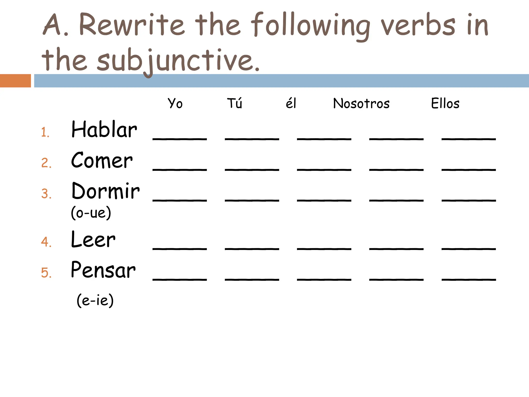 El Subjuntivo _ Subjuctive for L1 Spanish.pptx