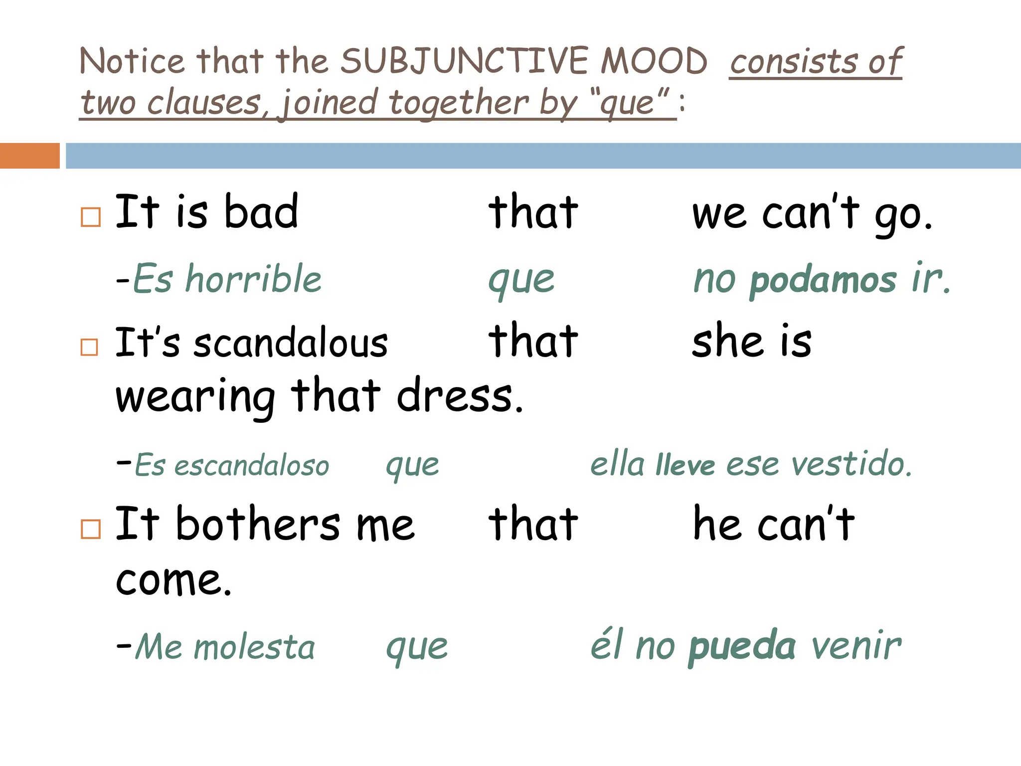 El Subjuntivo _ Subjuctive for L1 Spanish.pptx