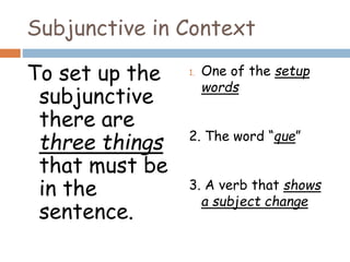 El Subjuntivo _ Subjuctive for L1 Spanish.pptx