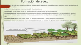 el suelo y sus partes | PPTX
