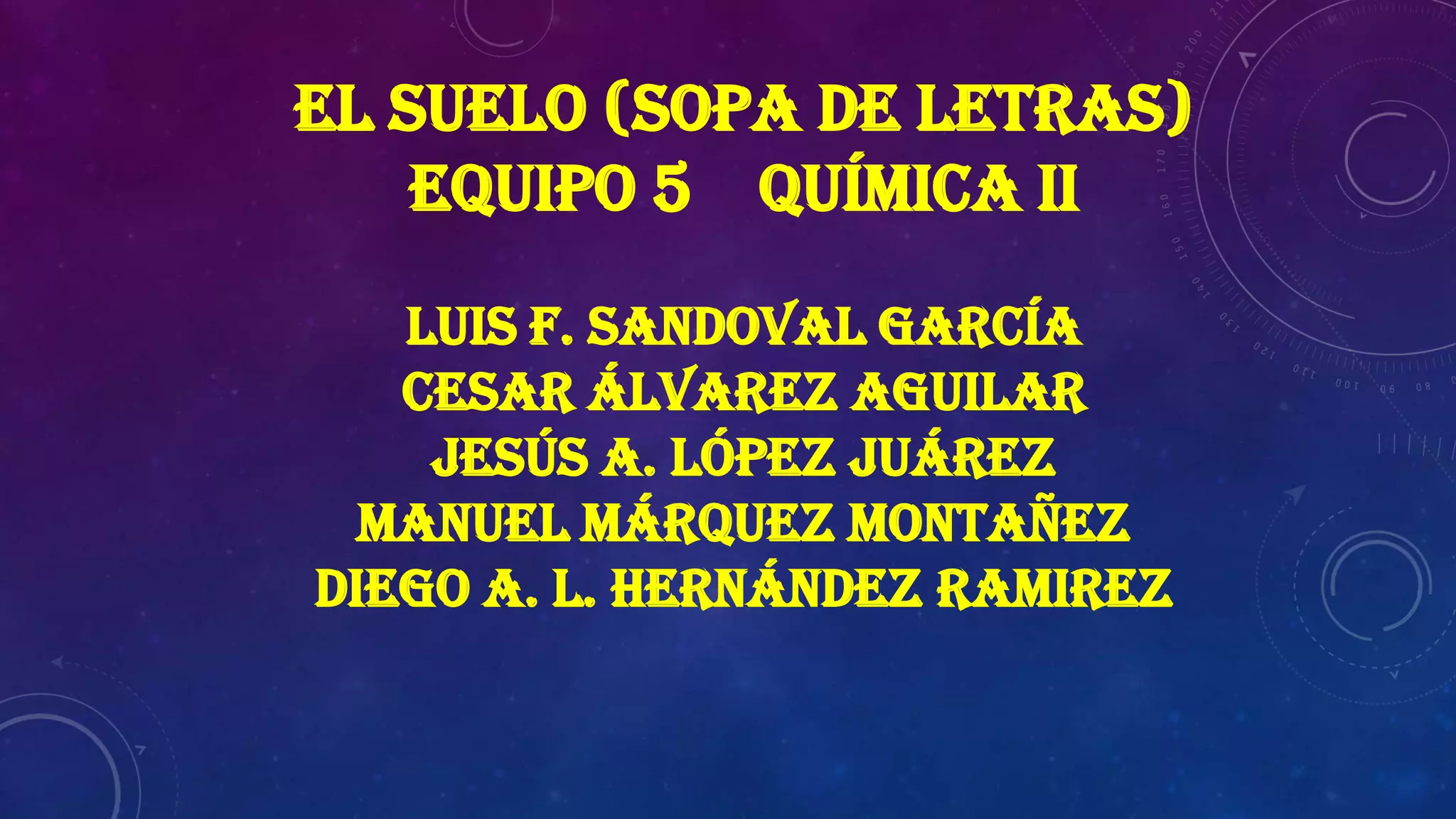 El suelo (sopa de letras) | PPT