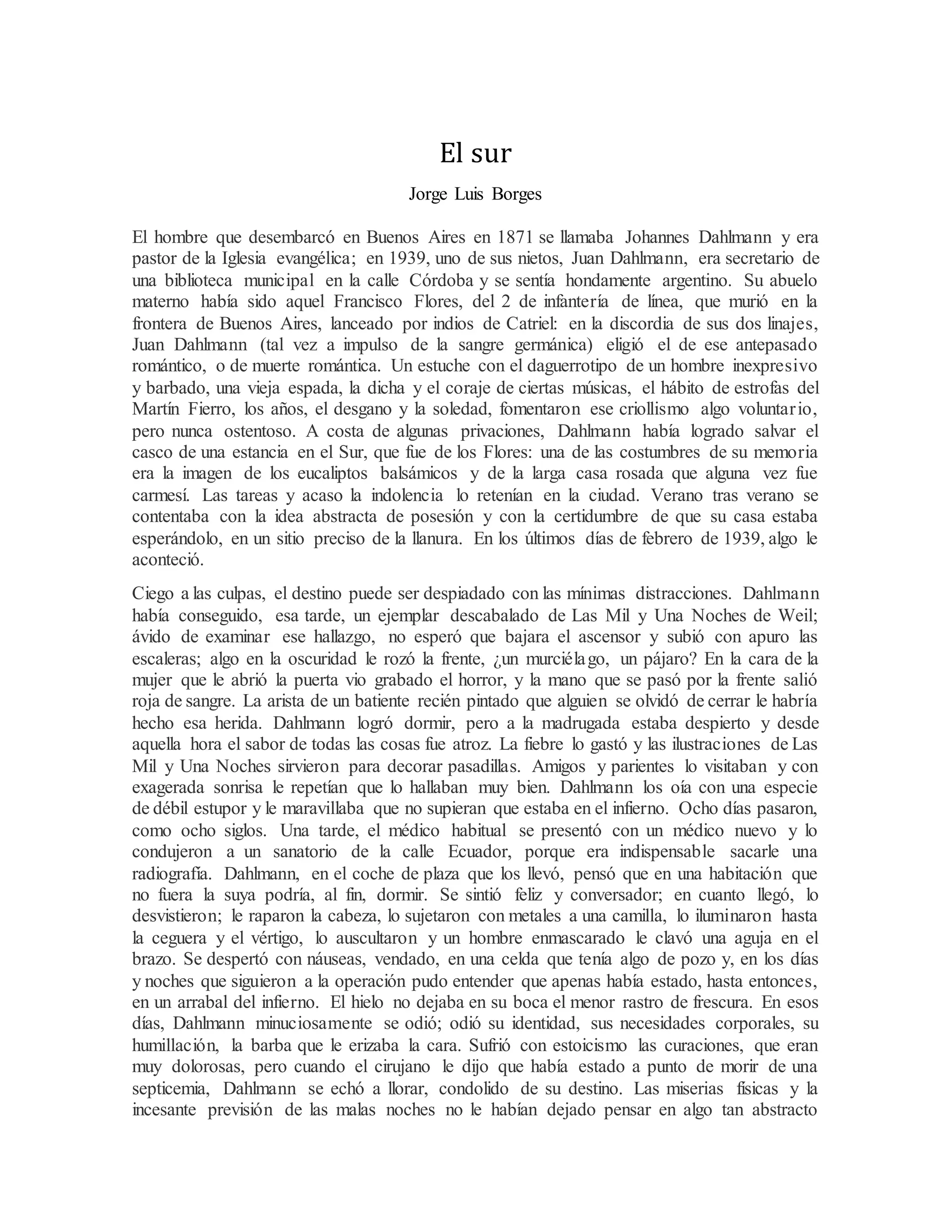 El sur - Cuento de Borges.docx