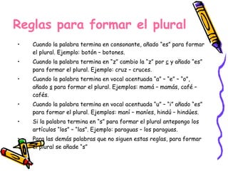 El Sustantivo género y número | PPT