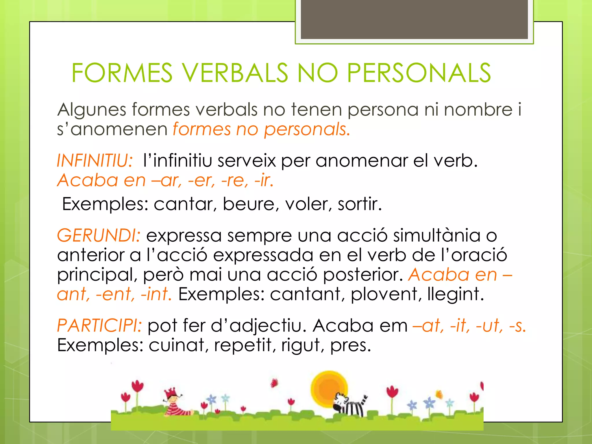 Els verbs | PPT
