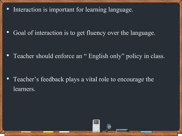 Classroom Interaction. | PPT
