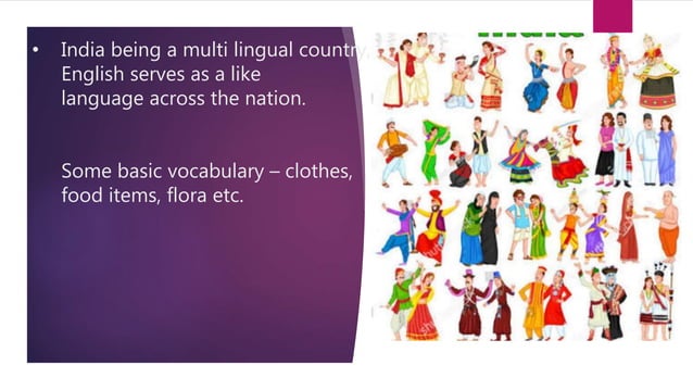 Socio culture dimensions of English language | PPTX