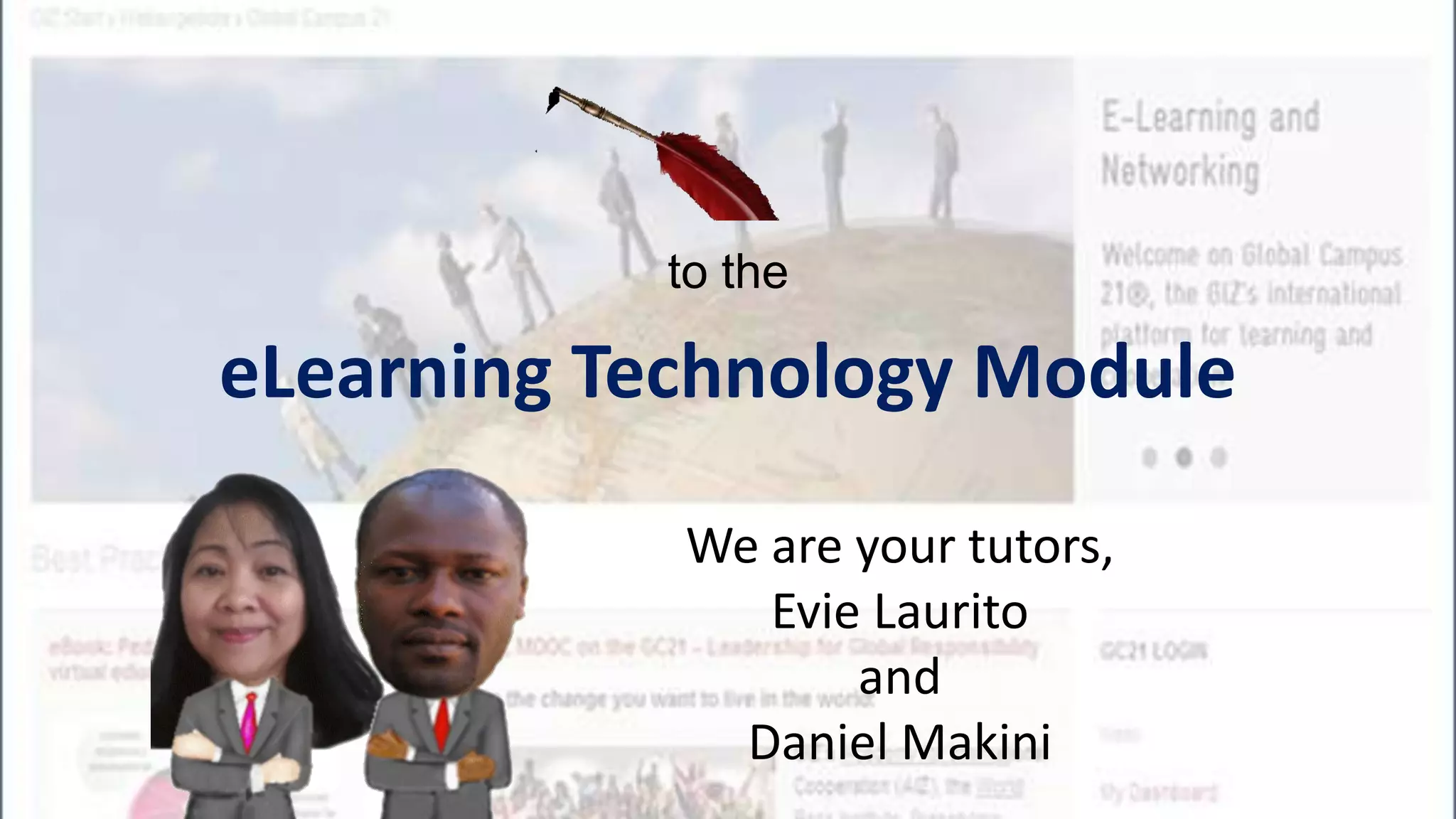 eLearning Technology Module for ECSU-ELT | PPT
