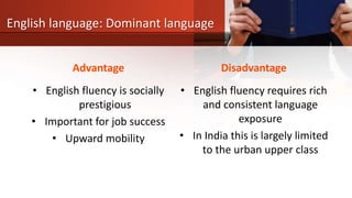 Dominant and Non-Dominant Language, English Language Teaching | PPTX