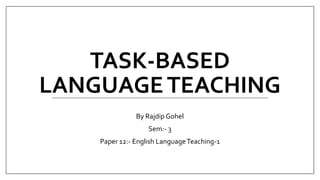 English Language Teaching | PPT