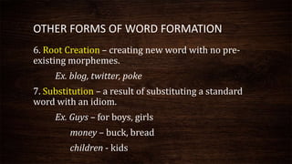 English Language Teaching-333-Morphological-Analysis.pptx