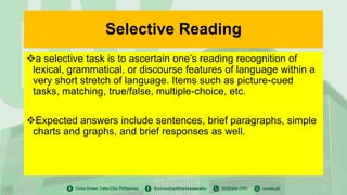 ELT-514-ASSESSING-READING-SKILLS-PRECEPTIVER-READING-1.pptx